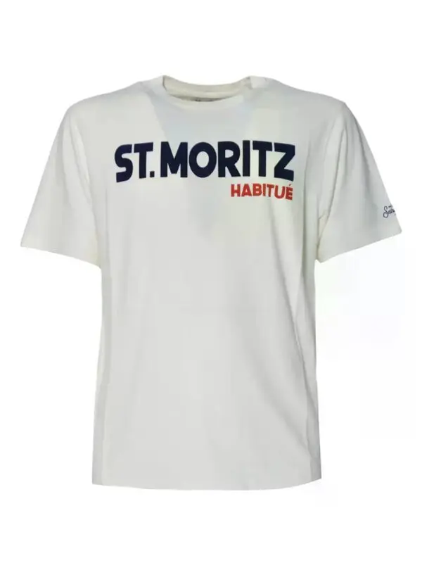 MC2 SAINT BARTH Short-sleeve T-shirt - White