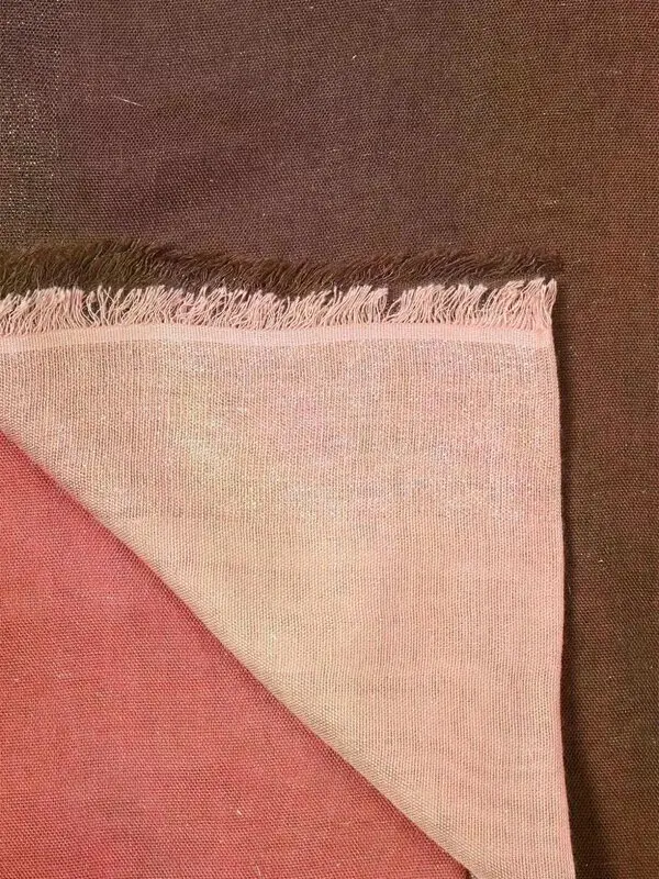 Faliero Sarti Diamante Fringed Scarf - Brown