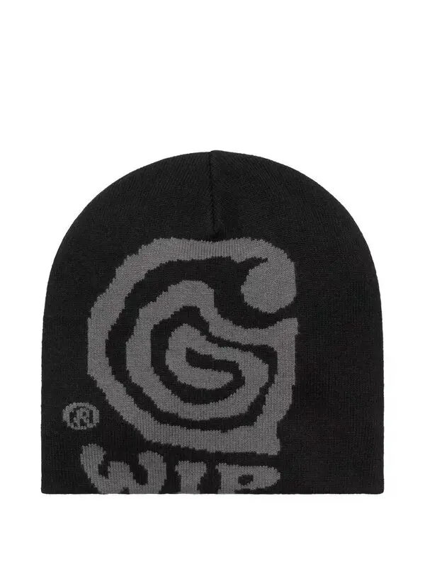 Carhartt Work In Progress Helix Ribbed Beanie - Black