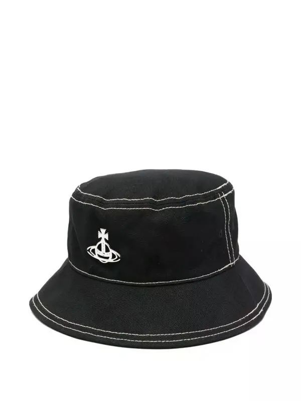 VIVIENNE WESTWOOD Orb Bucket Hat - Black