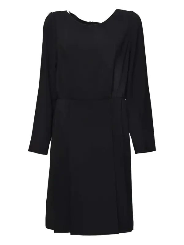 Aspesi Long-sleeve Midi Dress - Black