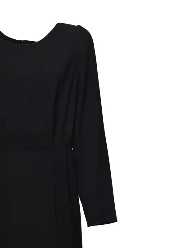 Aspesi Long-sleeve Midi Dress - Black