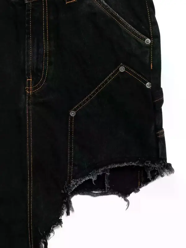 Vaquera Asymmetric Denim Skirt