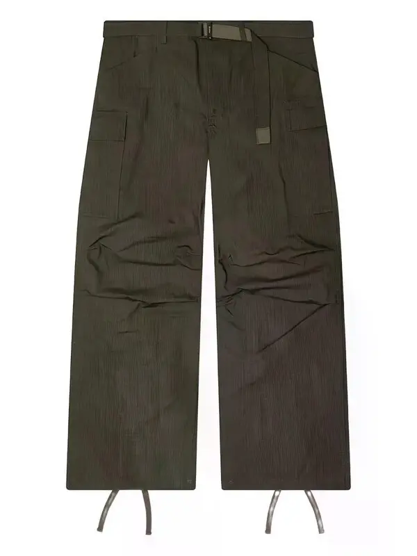 Sacai Ripstop Belted Trousers