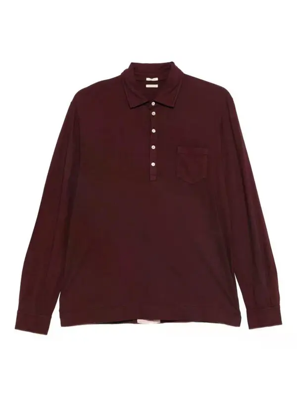 Massimo Alba Ischia Polo Shirt - Red
