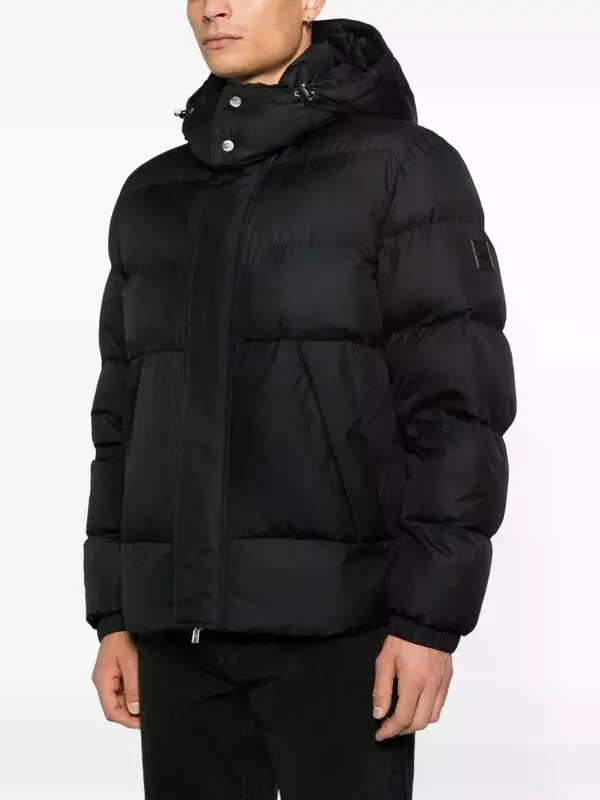 BOSS Hooded Quilted Jacket