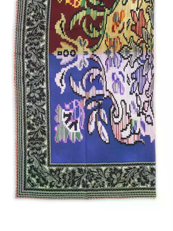 PIERRE-LOUIS MASCIA Floral-print Scarf