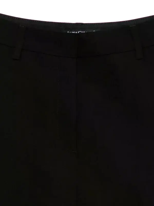 LUISA CERANO Concealed-fastening Tailored Trousers