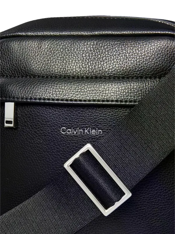 Calvin Klein Micro Pebble Logo-print Shoulder Bag