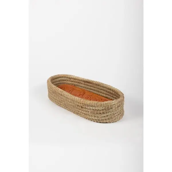 TEN THOUSAND VILLAGES Toasty Long Bread Basket