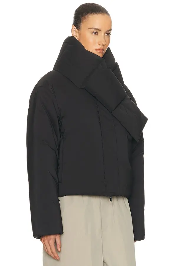 Alexander Wang Cropped Puffer Jacket - Black