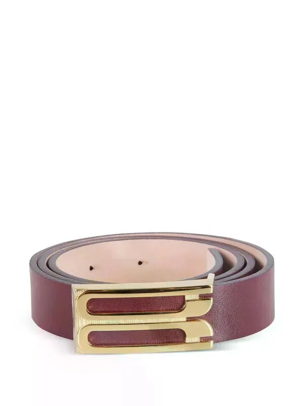 Victoria Beckham Dorian Buckle Belt - Red