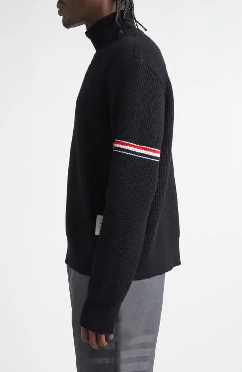 Thom Browne Cashmere Blend Turtleneck Sweater