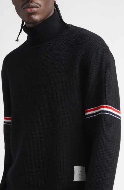 Thom Browne Cashmere Blend Turtleneck Sweater