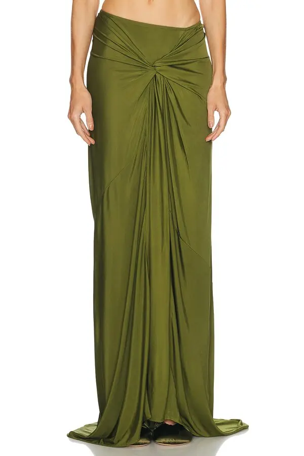 Dries Van Noten Humila Skirt - Green