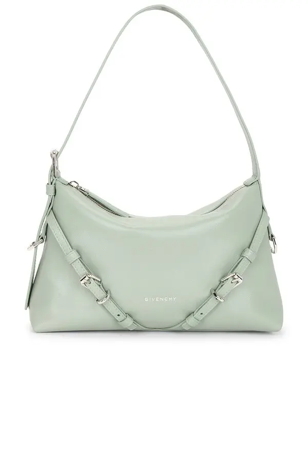 Givenchy Mini Voyou Shoulder Bag - Greyish Green