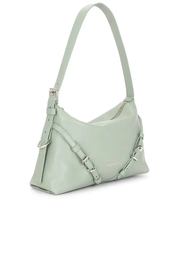 Givenchy Mini Voyou Shoulder Bag - Greyish Green