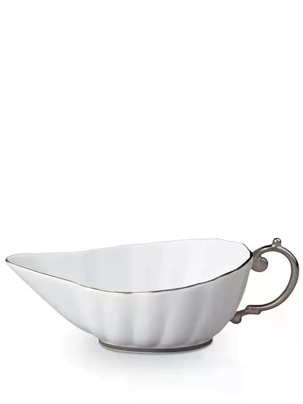 L'Objet Aegean Sauce Boat - White
