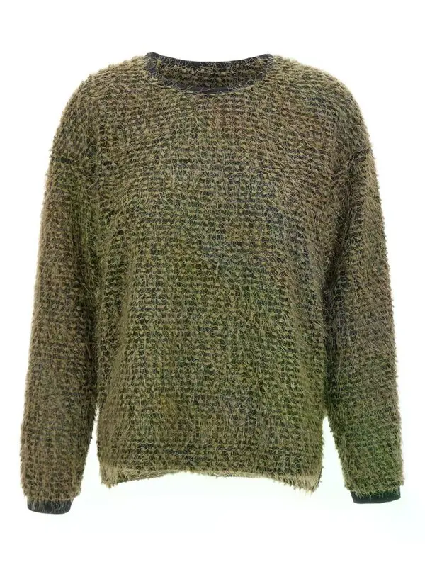 ELENA MIRO` Bouclé Thread Sweater