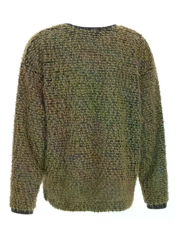 ELENA MIRO` Bouclé Thread Sweater