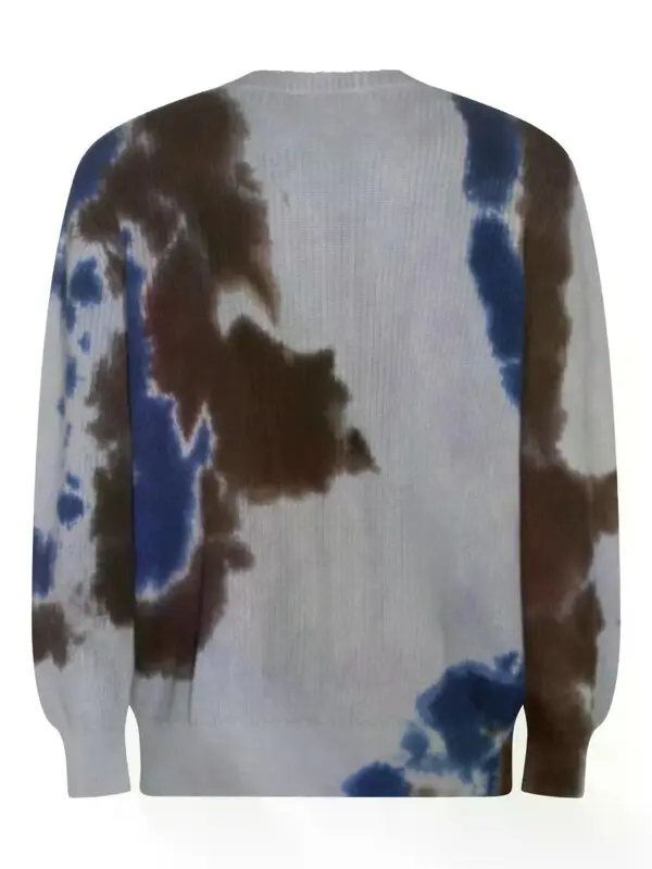 MAUNA KEA Tie-dye Crew Neck Sweater