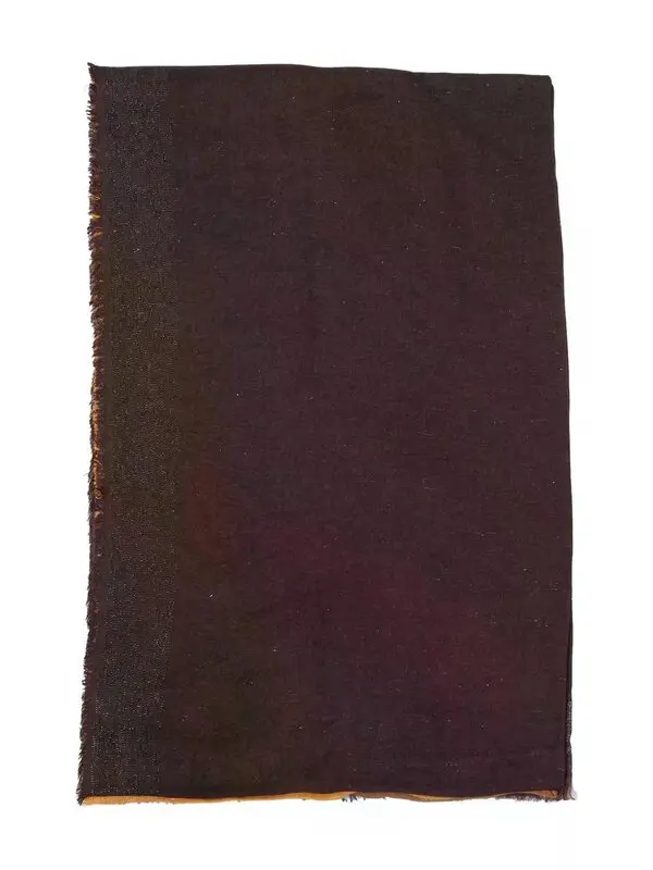 Faliero Sarti Diamante Fringed Scarf - Brown