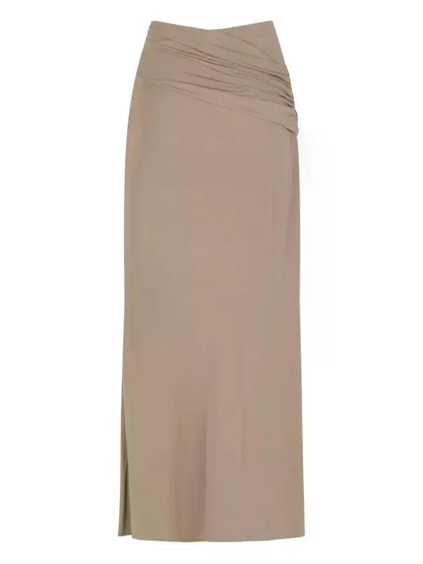 Christopher Esber Aiba Draped Maxi Skirt
