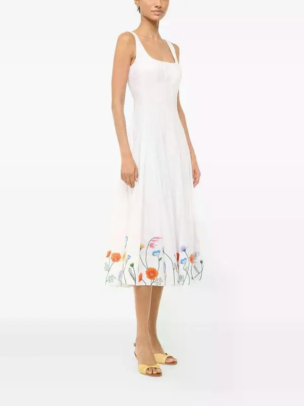 Staud Wells Midi Dress