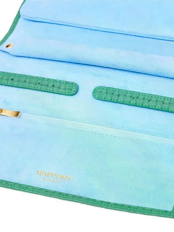 RAPPORT LONDON Charlotte Jewellery Roll - Green
