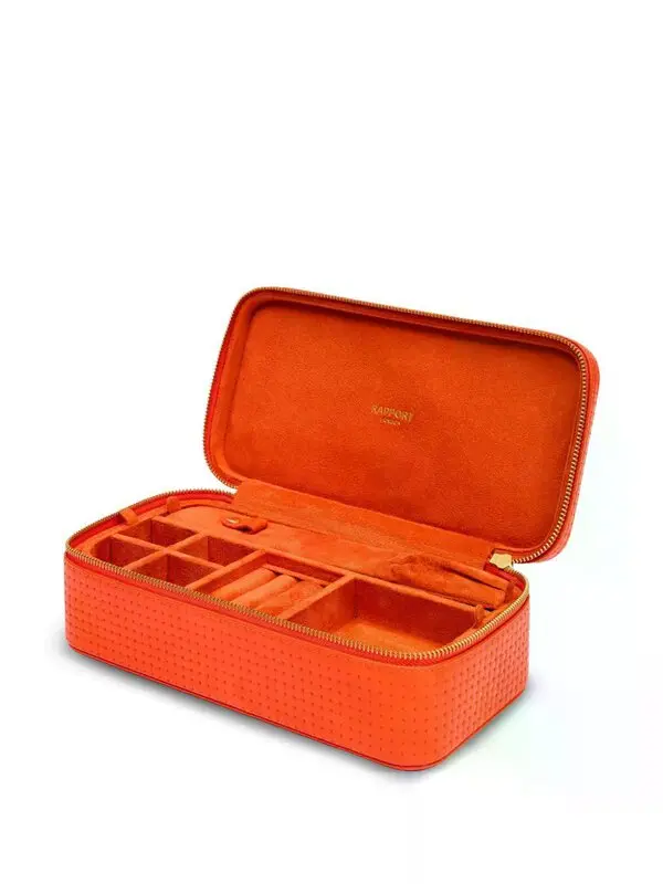 RAPPORT LONDON Charlotte Jewellery Case - Orange
