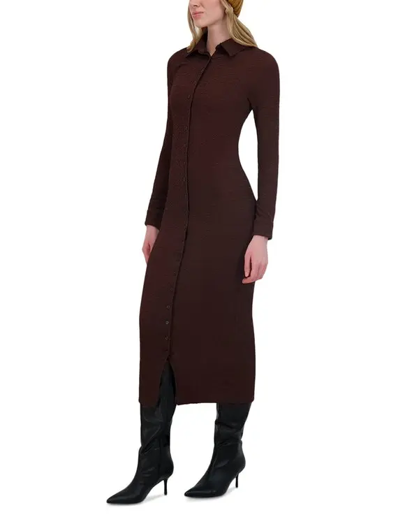 POINT Textured Knit Dress