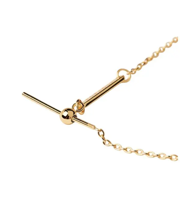 PDPAOLA Charms Chain Necklace - Gold