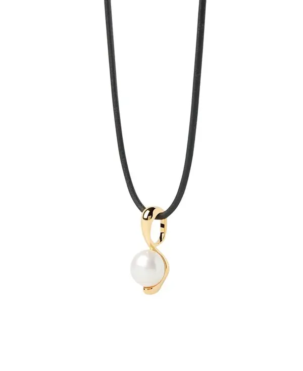 PDPAOLA La Perla Essential Pendant Necklace - Gold
