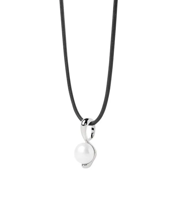 PDPAOLA La Perla Essential Pendant Necklace - Silver