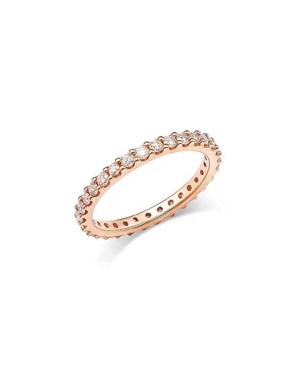 Bloomingdale'S Diamond Eternity Band In 14k 0.75 Tcw - Rose Gold