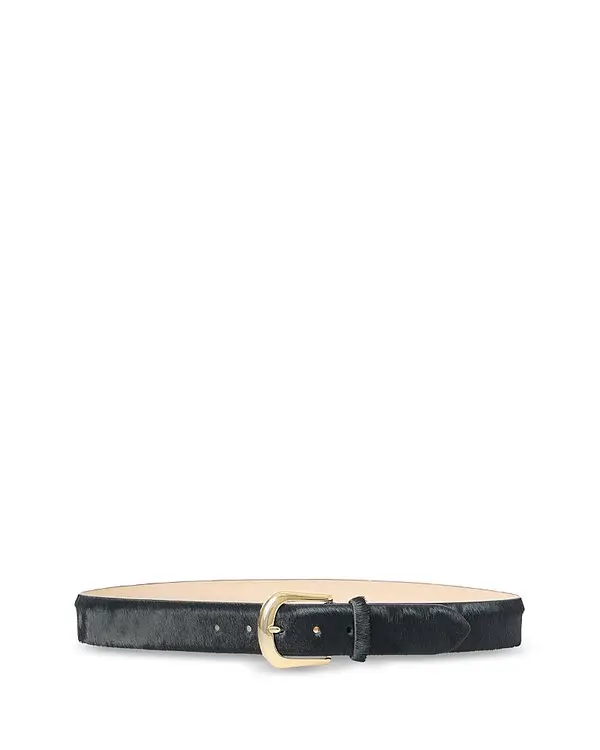 B-low The Belt Kennedy Calf Hair Belt - Black Gold