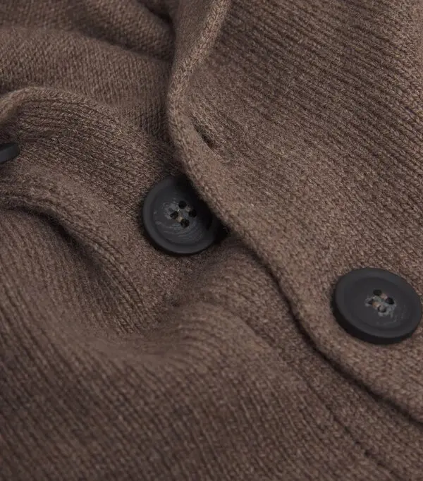 John Smedley Cashmere Shawl-collar Rockford Cardigan
