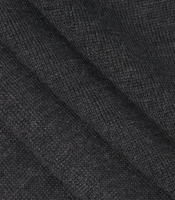 John Smedley Merino Wool Hybrid Overshirt - Grey