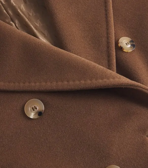 Max Mara Wool And Cashmere Belted Coat - Brown