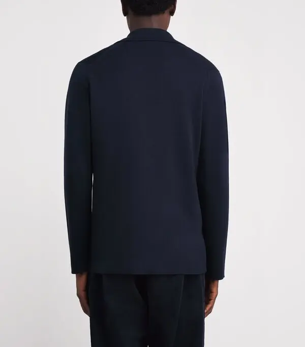 John Smedley Merino Wool Autry Jacket
