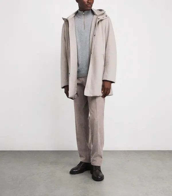Agnona Cashmere-silk Parka