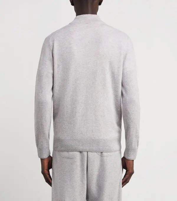 Eleventy Cashmere Zip-up Sweater