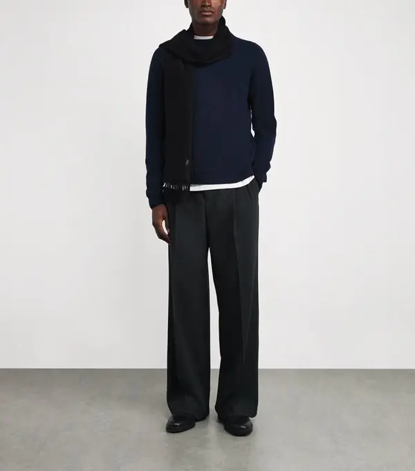 John Smedley Cashmere Crew-neck Sweater