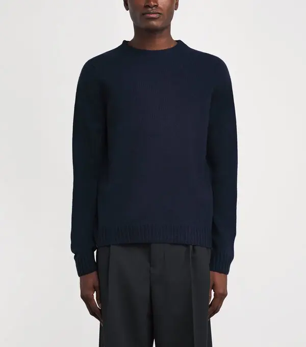 John Smedley Cashmere Crew-neck Sweater