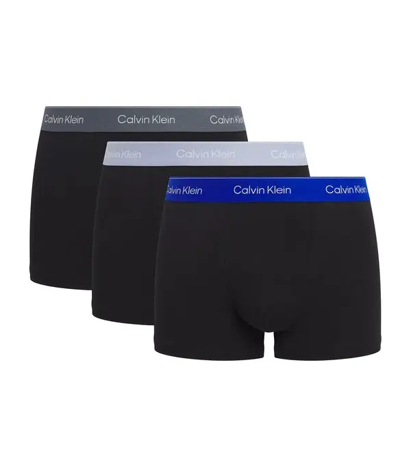 Calvin Klein Stretch-cotton Relaxed Icon Trunks - Black