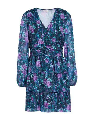 Liu Jo Flared Mini Dress - Deep Teal