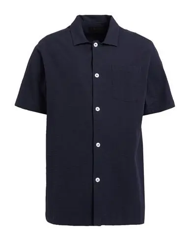 OUT/FIT Shirt Size Cotton, Elastane - Navy