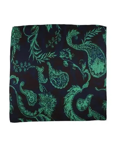 Bolongaro Trevor Scarf Emerald Silk - Green