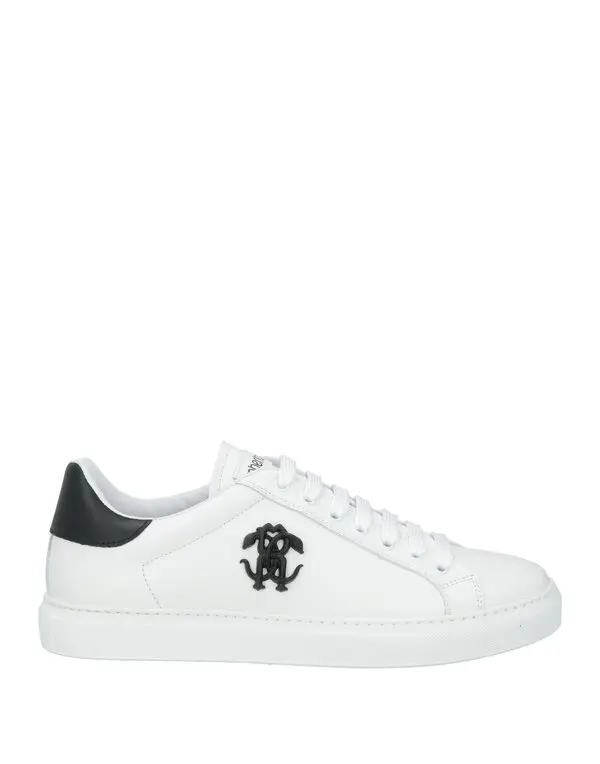 Roberto Cavalli Low-top Calfskin Sneakers