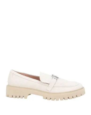 LIU •JO Leather Loafers - Grey